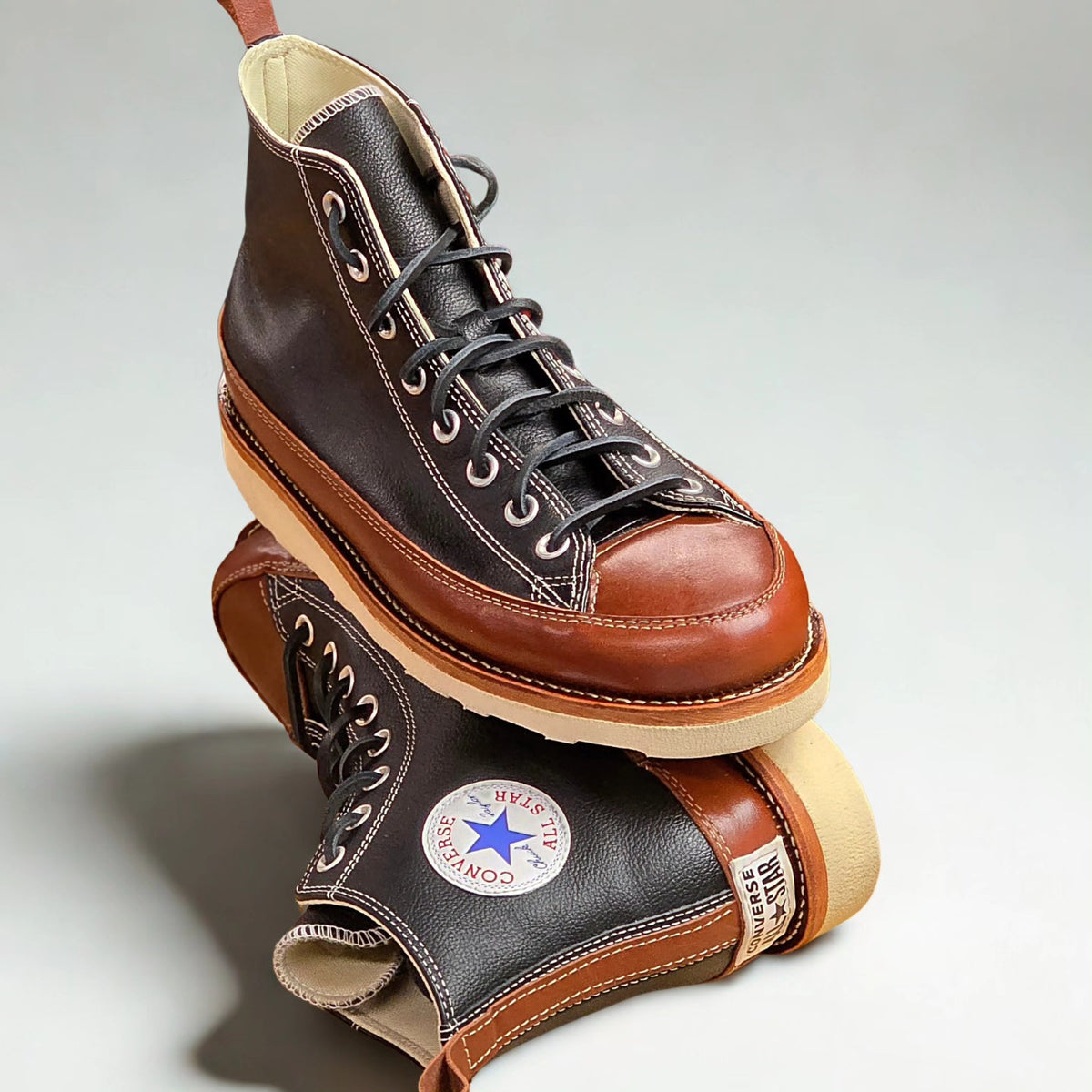 Converse Chuck Taylor All Star Hi Sneaker Resole: Handmade Leather ...