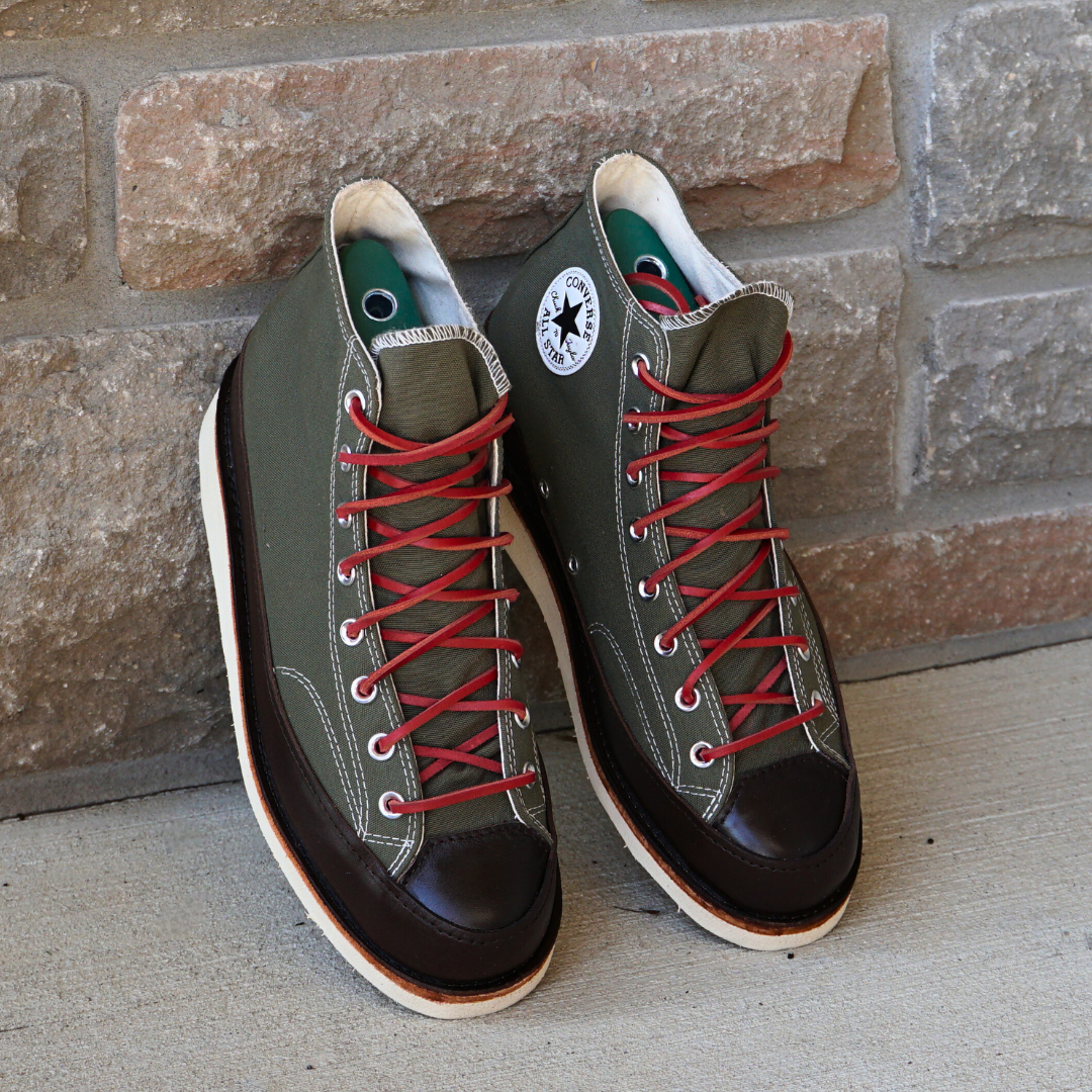 Converse Chuck Taylor All Star Hi Sneaker Resole: Handmade Leather ...