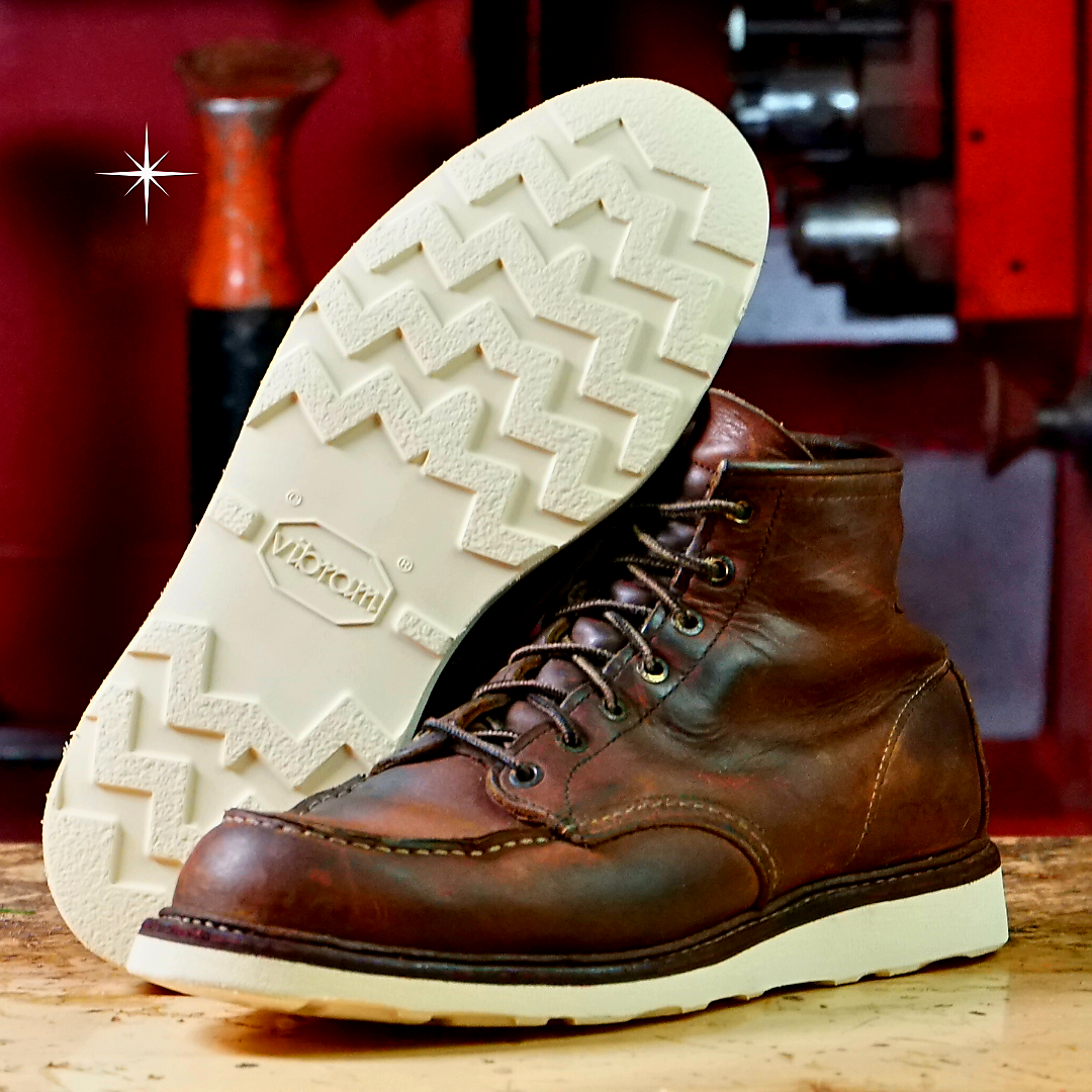 Red Wing Classic Moc Resole Service – KWShoeRepair