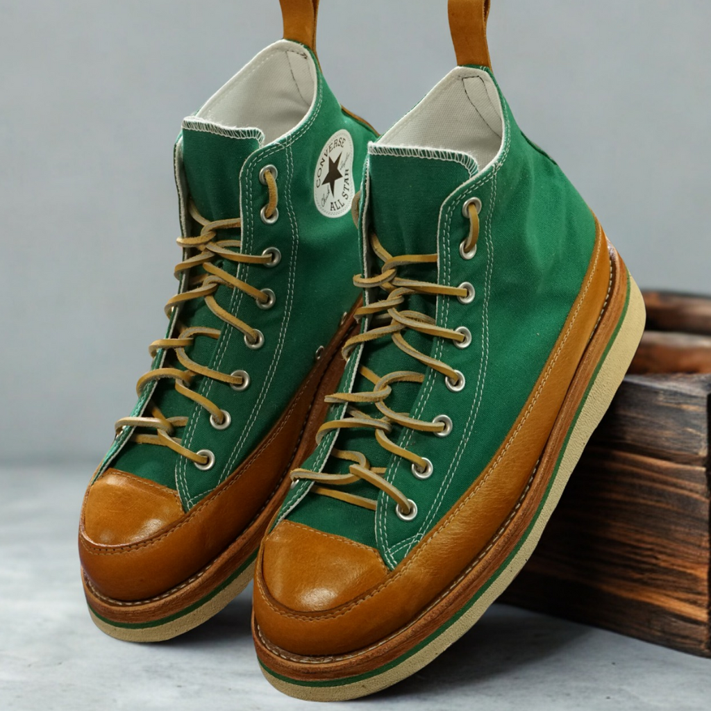 Converse Chuck Taylor All Star Hi Sneaker Resole: Handmade Leather ...